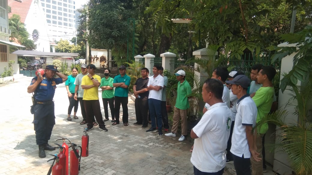 Pelatihan Damkar – Kampus Ursulin Santa Theresia